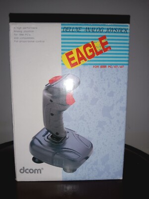 Dcom Joystick Eagle Vintage Deluxe Analog Joystick For IBM PC XT AT | eBay