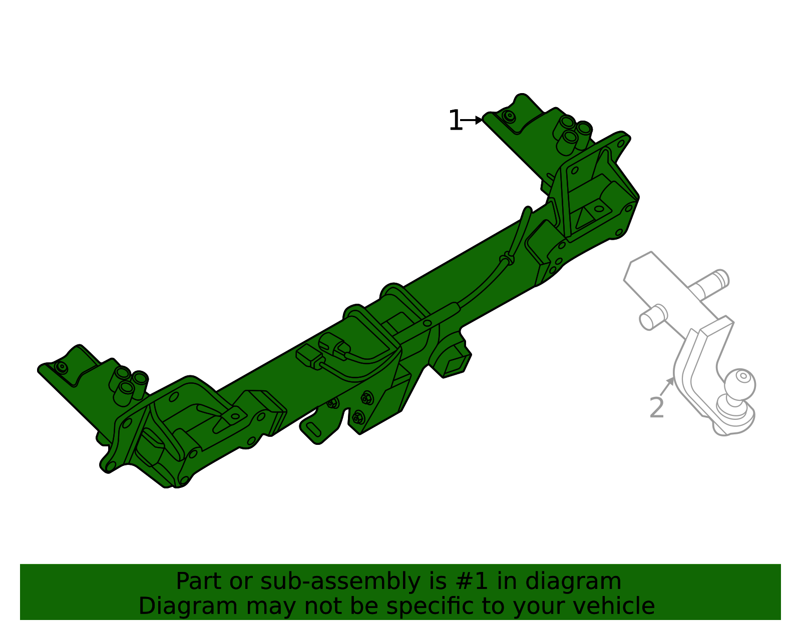 17 - 2020 Land Rover Discovery OEM Rear Receiver Tow Hitch VPLRT0174 # ...