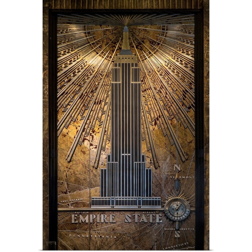 Empire State Building Lobby Mural