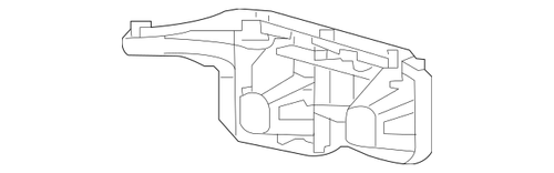 Mercedes Benz GLK350 GLK250 2013-2015 Left Energy Absorber 2048855365 ...