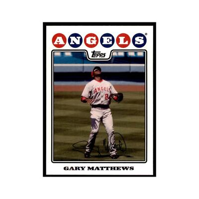 Gary Matthews 2008 Topps #525 Baseball Cards Baseball Card NM | eBay