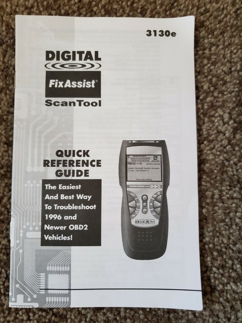 Innova 3130E Vehicle Diagnostic Scan Tool Code Reader Fix Assist Obd2 ...