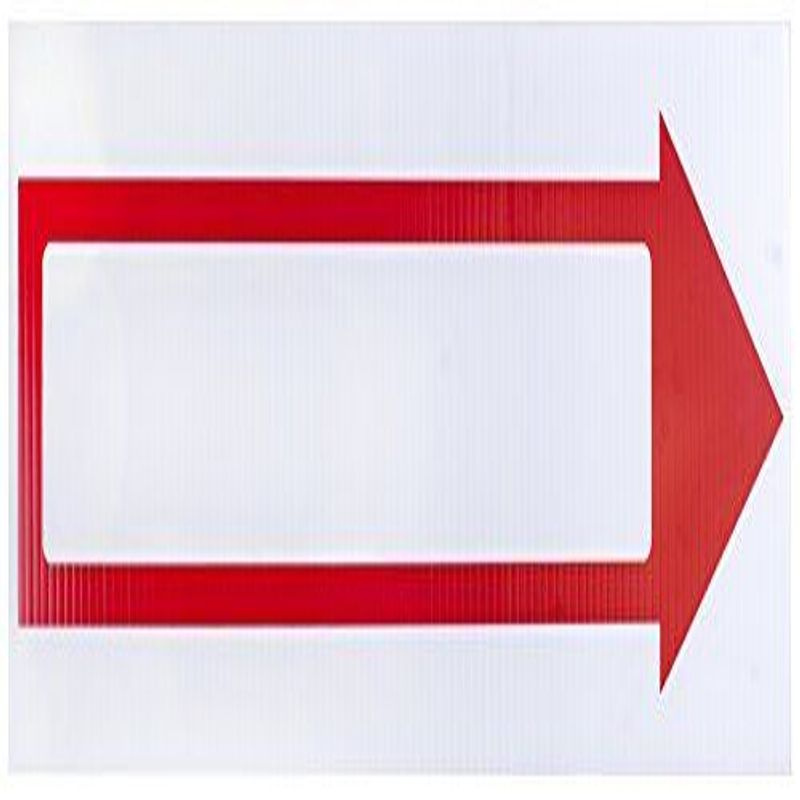 Cosco Sign Kit, Blank with Stake, 6 x 17 Inches 1 Count (Pack of 1 ...