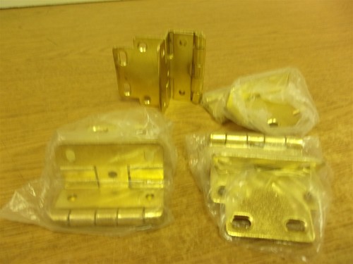 NEW Lot of 4 Hinges Knuckle Doors Brass 388-26D RL *FREE SHIPPING* 3/4 ...