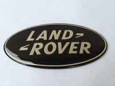 Genuine Land Rover Defender Black Front Badge - LR130857 for sale ...
