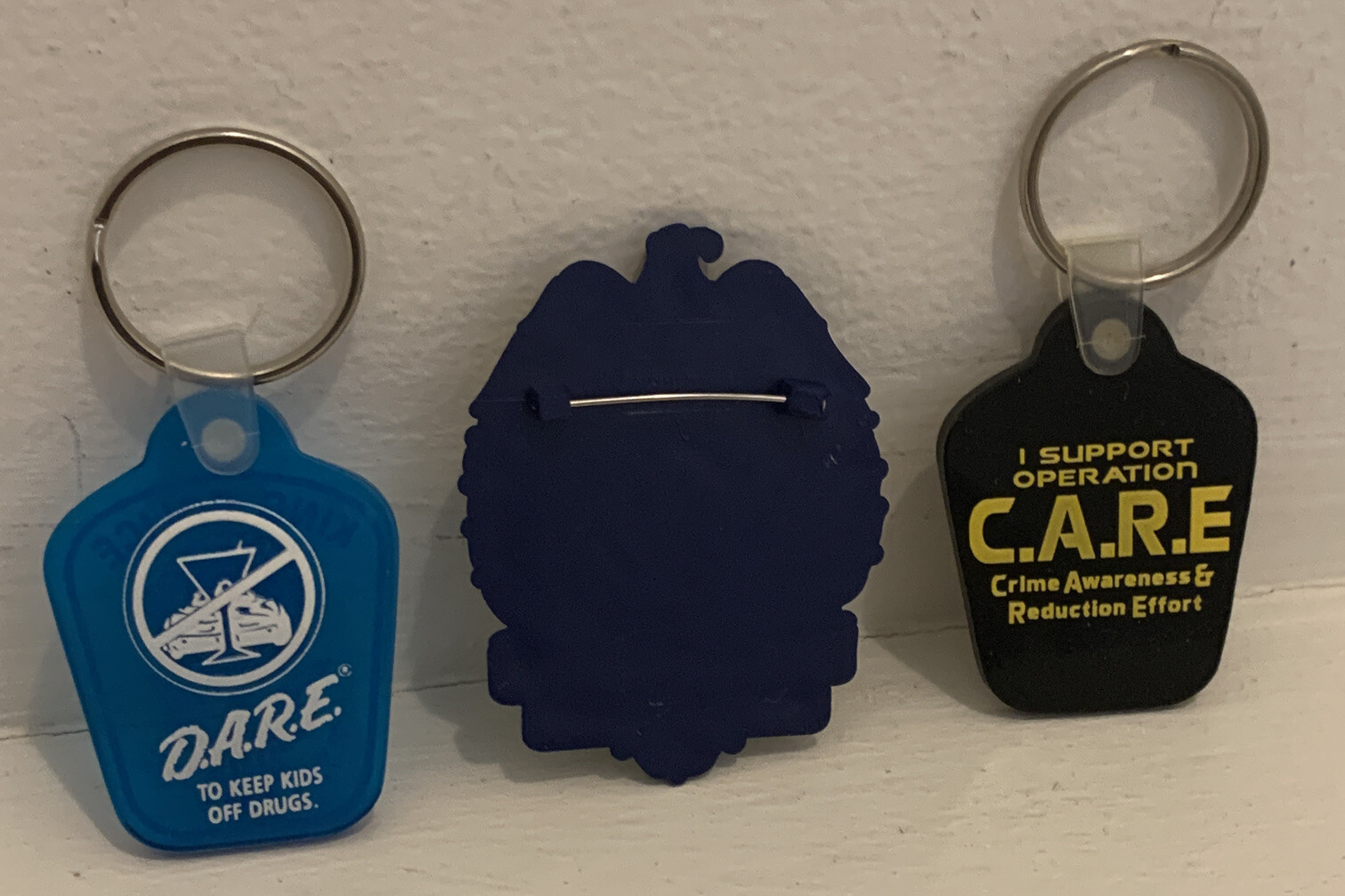 King Police Department Junior Police Badge and King Police Key Chains ...