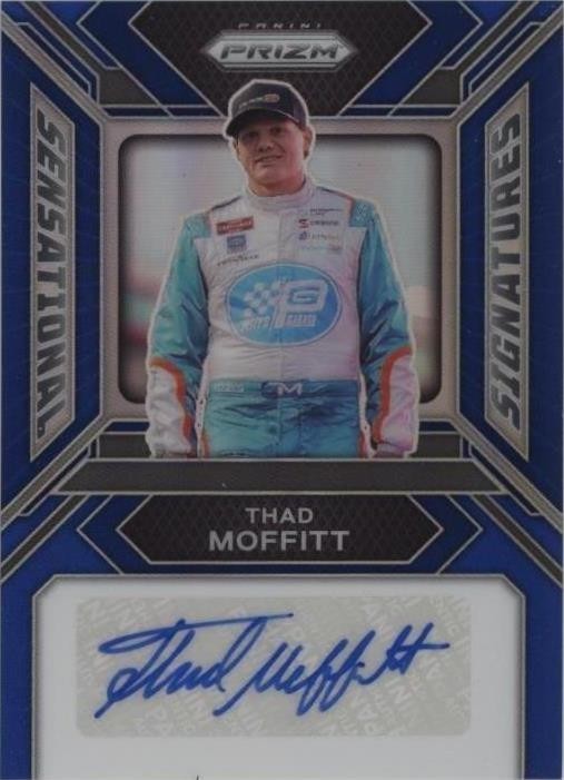 2024 Panini Prizm - Sensational Signatures Thad Moffitt #SS-TMT Blue ...