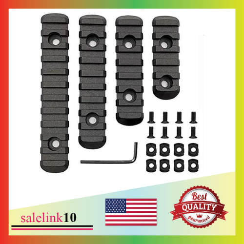 Mlock Picatinny Rails Section for Mlok System, 3 5 7 13 Slots Nylon M ...