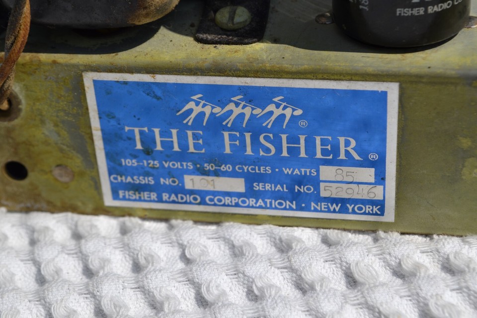 1960's Fisher 101 Tube Amp | eBay