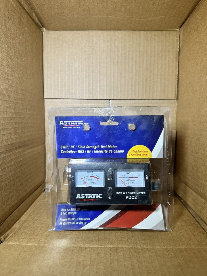 Astatic 302-PDC2 SWR/RF/Field Strength Test Meter PDC2 100 Watt | eBay