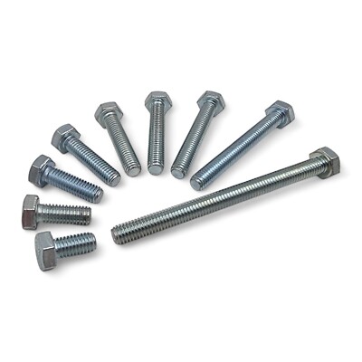 Hex Head Fully Threaded Set Screws Steel Bolts Bolt Screw M5 M6 M8 M10 ...