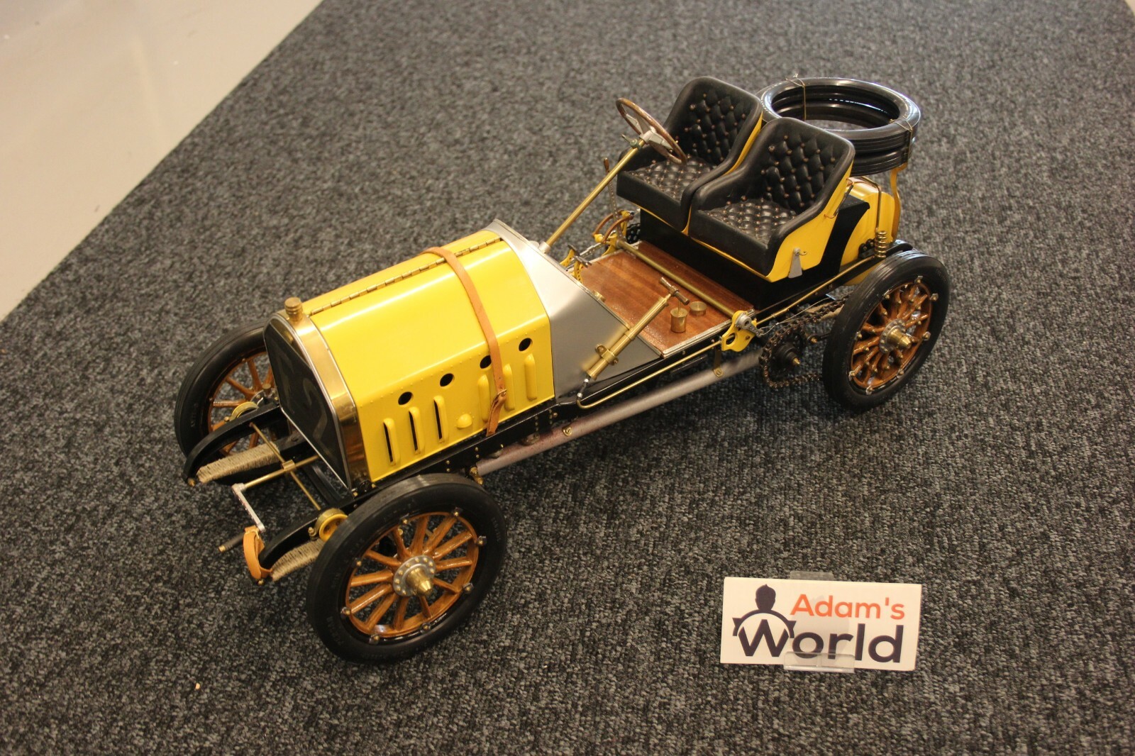 Pocher proffessionally built kit Fiat F2 1:8 Grand Prix de France 1907 ...