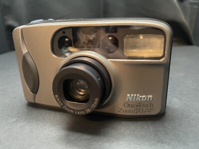 Nikon One Touch Zoom 70 AF Point & Shoot 35mm Film Camera Tested | eBay