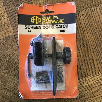 Screen Door Catch #84 BZE Vintage EFCO Quality Hardware NEW In ...