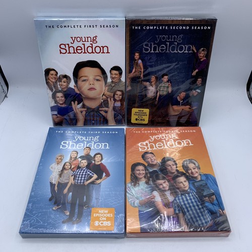 Young Sheldon: Complete Seasons 1 2 3 4 DVD Set SEALED NEW 883929643509 ...