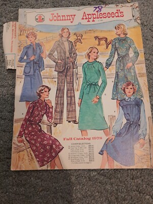 Vintage Fall 1978 Johnny Appleseed's Catalog Clothing Fashion | eBay