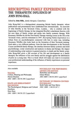 Rescripting Family Experiences: The Therapeutic Influence of John Byng ...