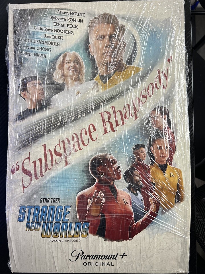 Star Trek Strange New Worlds “Subspace Rhapsody” Comic-Con Exclusive ...