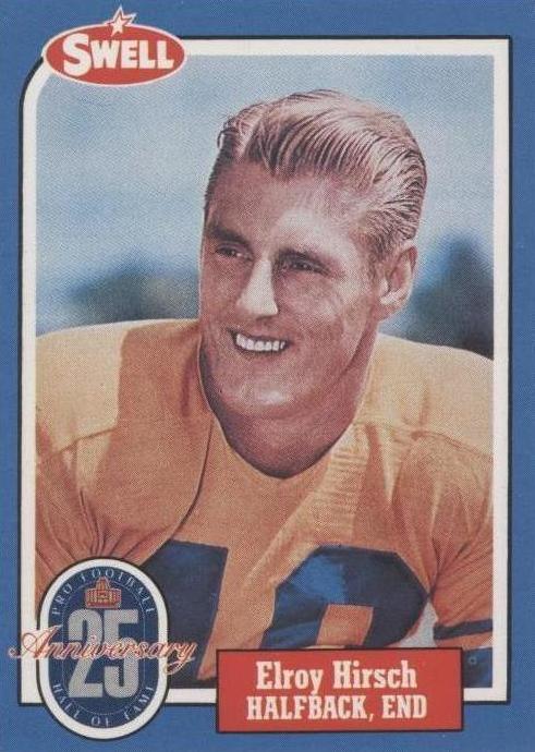 1988 Swell Football Greats Hall of Fame - Elroy Hirsch #55 for sale ...