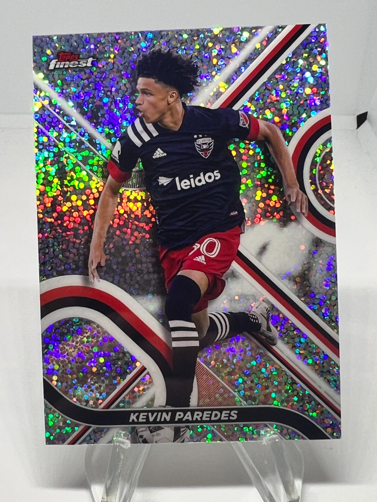 2022 Topps Finest MLS Soccer KEVIN PAREDES Speckle Refractor /175 | eBay