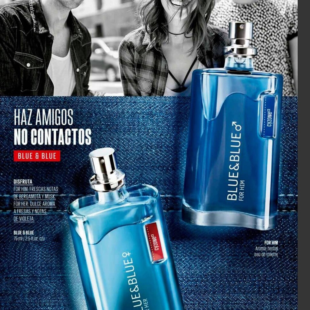 Blue & Blue for Him 2.5oz From CYZONE, cologne | eBay