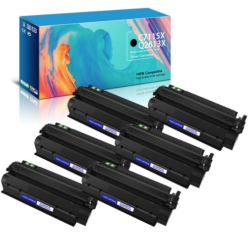 6PK Toner Cartridge for HP C7115X 15X LaserJet 1000 1005 1150 1200 ...