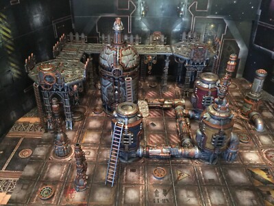 PAINTED Sector Mechanicus COMMISSION kill team Warhammer 40k necromunda ...