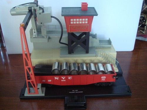Lionel 342 Operating Culvert Loader with Car | eBay