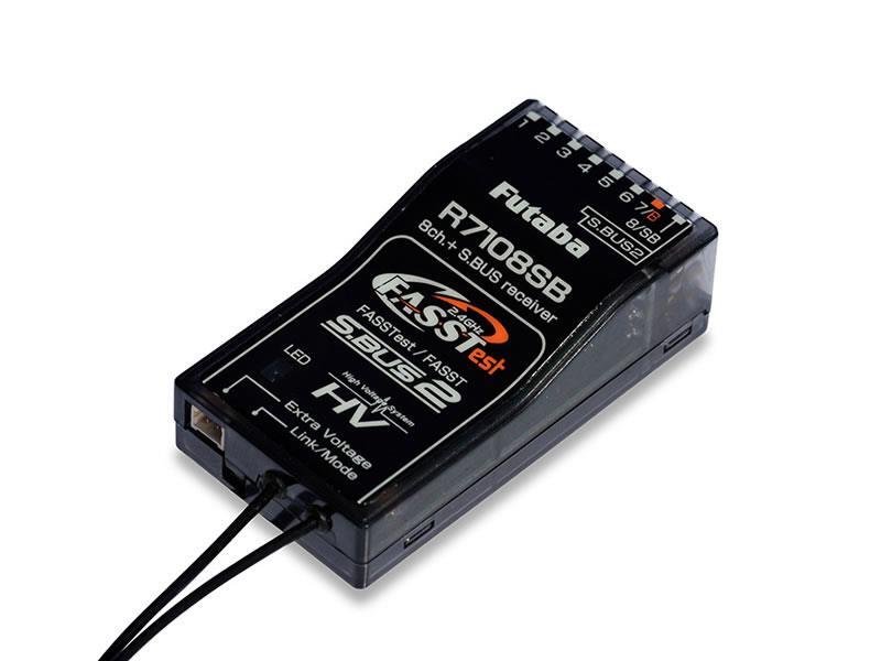 Futaba 8/18ch Rx FASST/FASSTest S-Bus (HV) Receiver (P-R7108SB) | eBay