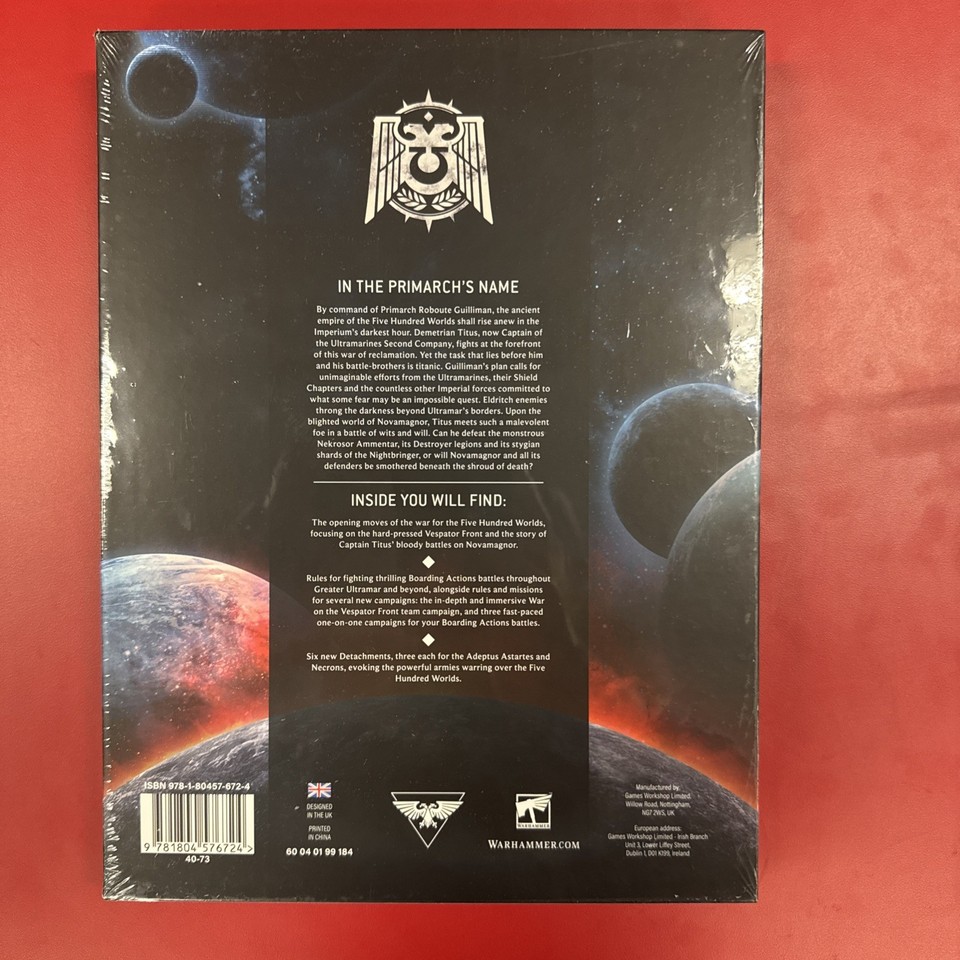 500 Worlds: Titus (English) Warhammer 40K In Hand | eBay