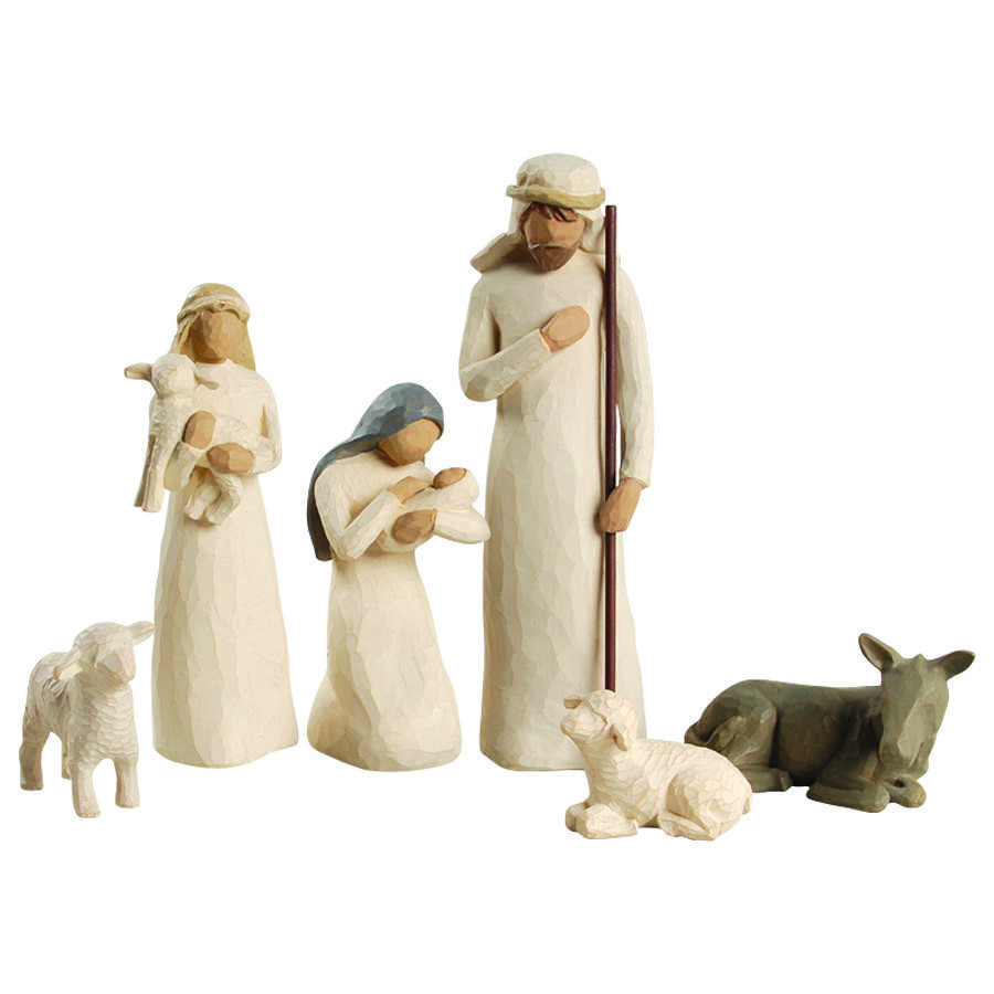 Demdaco Willow Tree Nativity 6 Piece Nativity Set - With Box 7137119 | eBay