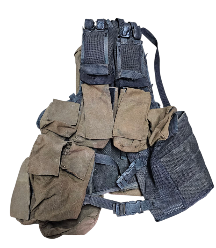 Genuine SADF SF South African Army M83 Nutria Brown Assault Vest ...