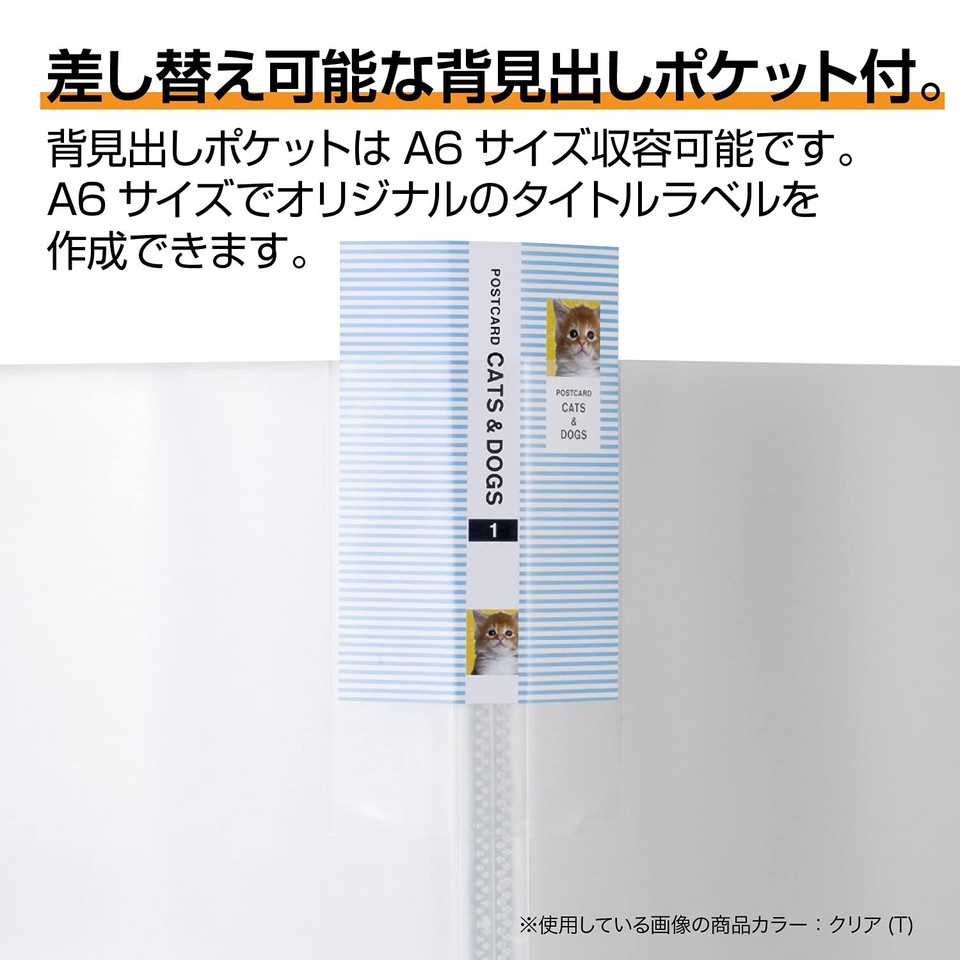 Budgie SEKISEI Album Pocket Postcard Holder A4-S KG Holds 240 Postcards ...