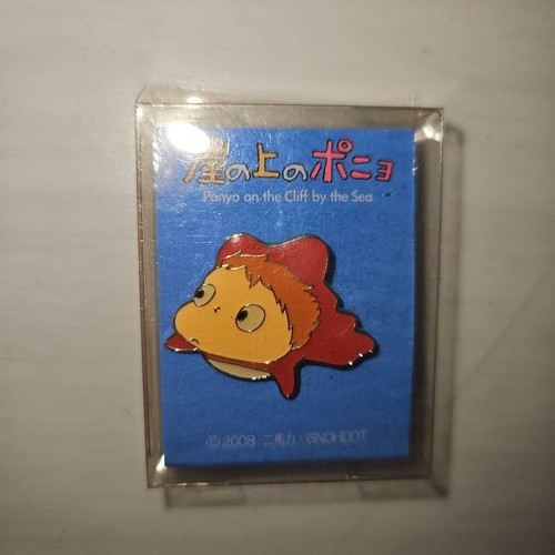 Ponyo on the Cliff Pin Badge | eBay