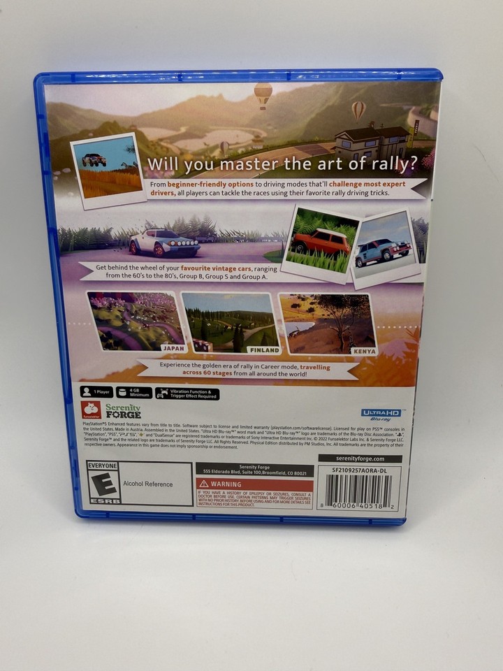 Art of Rally (Sony PlayStation 5) PS5 [Serenity Forge] WITH STICKERS ...
