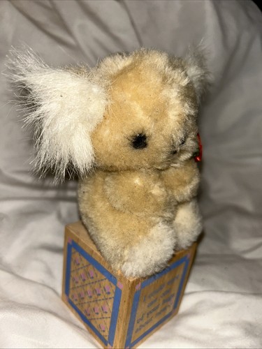 1985 Vintage Paula Plush Koala Bear On Block | eBay