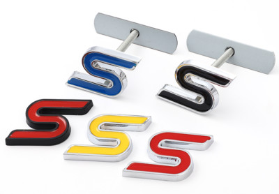 S Emblem Front Grille Emblem 3D Metal Badge Sticker / 5 Models | eBay
