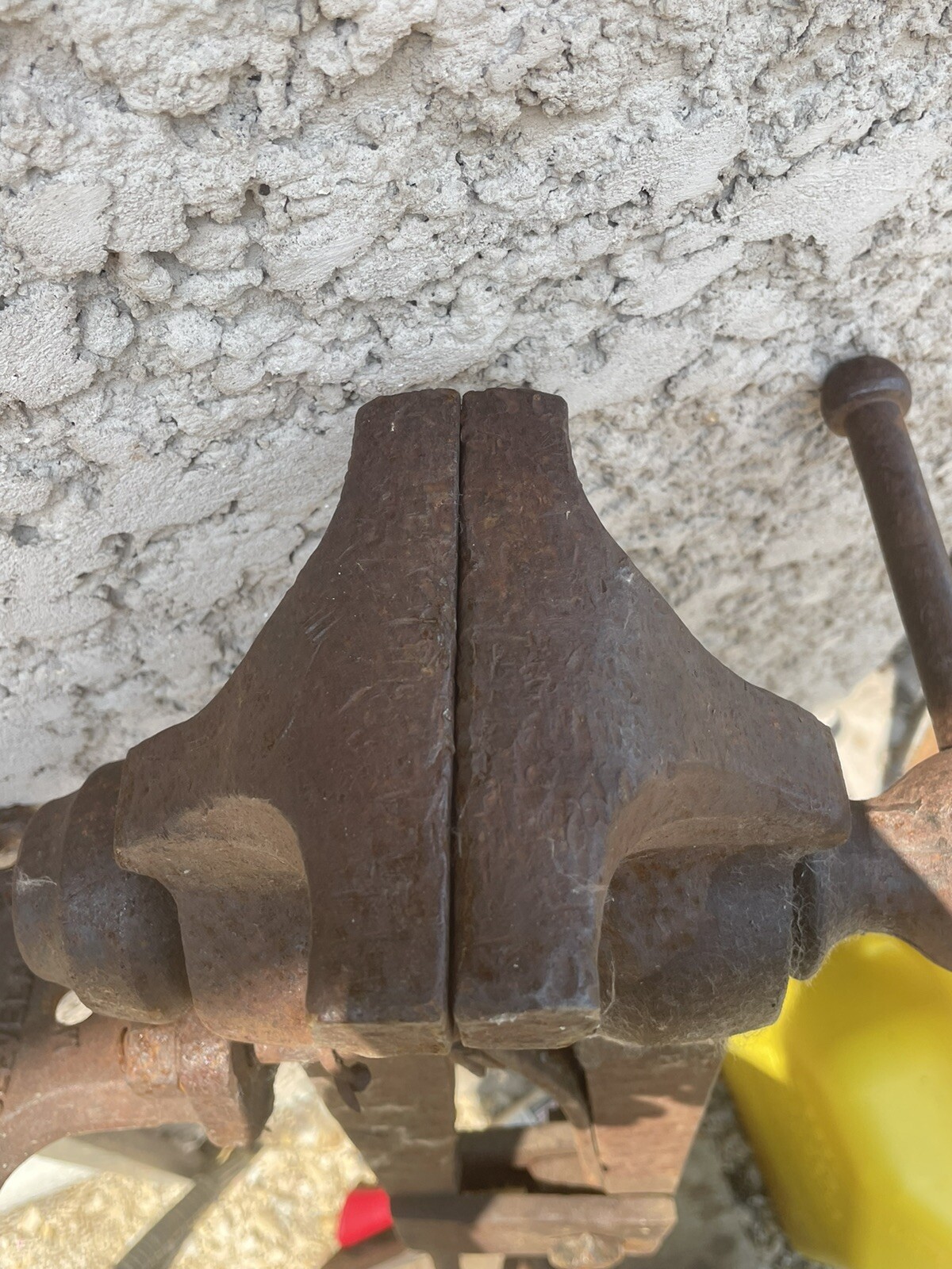 Vintage Blacksmith Post Vise Leg Vise Colombian Blacksmithing Tools | eBay