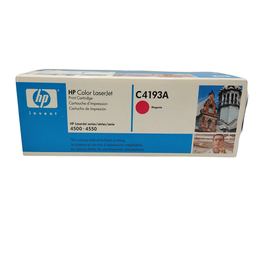 HP C4193A Magenta Toner Cartridge Genuine OEM Original for LaserJet ...