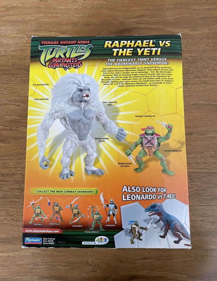 2005 Teenage Mutant Ninja Turtles TMNT Mutants & Monsters Raphael vs ...