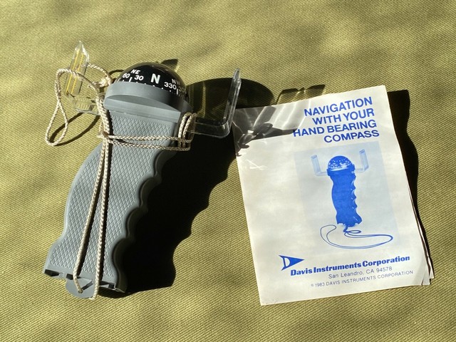 Davis Instruments 215 Hand Bearing Compass Illuminated for sale online ...