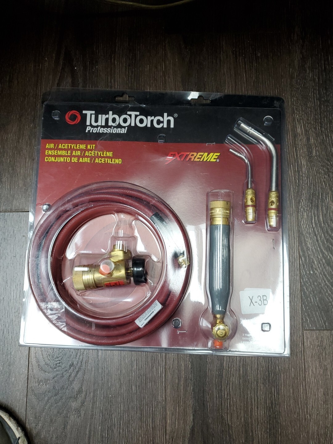 TurboTorch X-3B Torch Kit Swirl for B Tank Air Acetylene 0386-0335 ...
