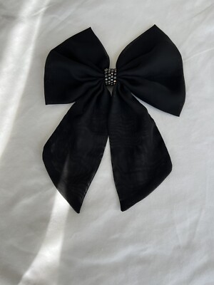 Zara Black Bow, Hair, Clothes Accessories, Hair Clip | eBay