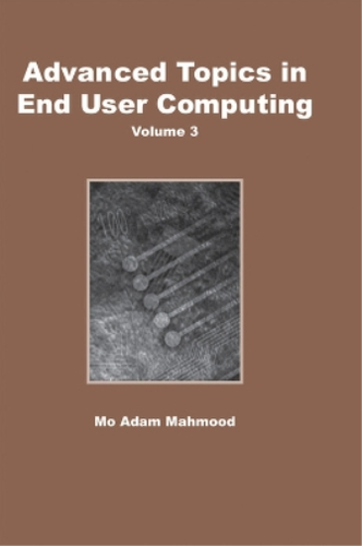 Mo Adam Mahmood Advanced Topics in End User Computing (Relié ...