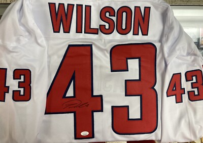 Tom Wilson Capitals Signed Auto Autograph Jersey Jsa Cert Stanley Cup ...