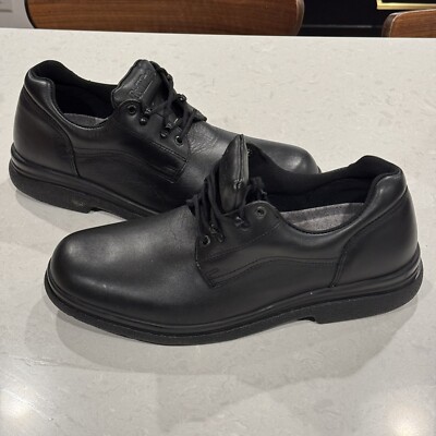 Red Wing 8618 Black Leather Oxford Work Shoes Mens Size 15 USA New ...