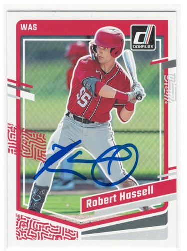 2023 Panini - Donruss #120 Robert Hassell - signed IP auto | eBay