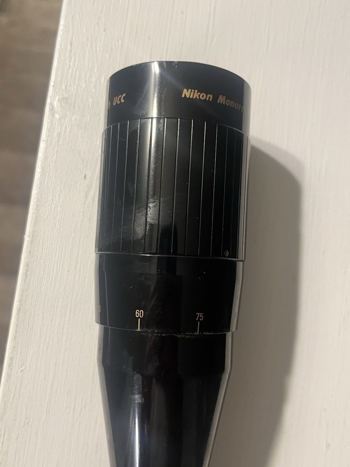 Nikon Monarch UCC 6.5-20x44 Target Rifle Scope Black Gloss Ultra Fine ...