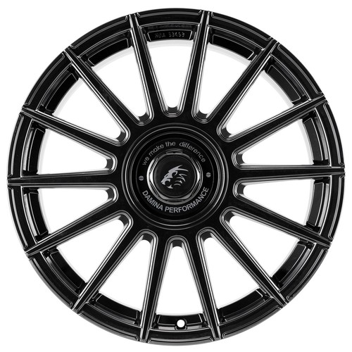 19" NEU Alufelgen DM09 Dynamic Race Schwarz für VW Golf 7 GTI ...