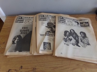 1968 LOT OF 29 NME NEW MUSICAL EXPRESS MAGAZINE/NEWSPAPERS | eBay